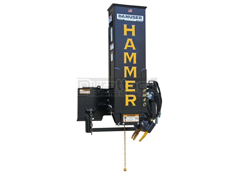 Using a Skid Steer Post Driver & Where to Buy - Durattach